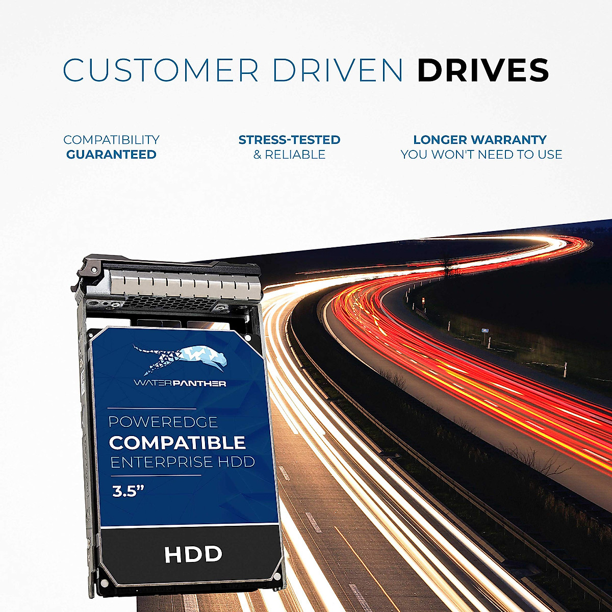 14TB 7200 RPM SATA 6Gb/s 3.5" HDD for Dell PowerEdge Servers | Enterprise Hard Drive in 13G Tray