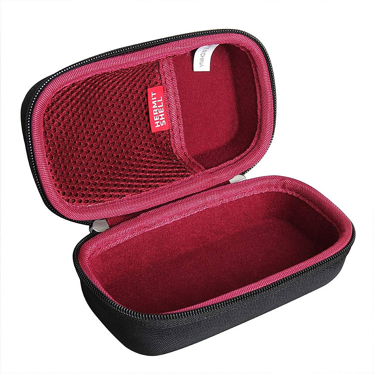 Hermitshell Hard Travel Case for Andis 17150 Pro Foil Lithium Titanium Foil Shaver (Outer Black and Inner Red)