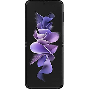 SAMSUNG Galaxy Z Flip 3 5G Cell Phone, Factory Unlocked Android Smartphone, 256GB, Flex Mode, Super Steady Camera, Ultra Compact, US Version, Phantom Black