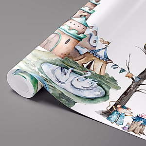 NWT Wall Murals for Bedroom Beautiful 3D View Pattern Flowers Removable Wallpaper Peel and Stick Wall Stickers - 66x96 inches