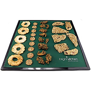 Set of 9-14" x 14" Silicone Sheets for Excalibur Dehydrator Bright Kitchen Re-Usable Non-Stick Mat (9)