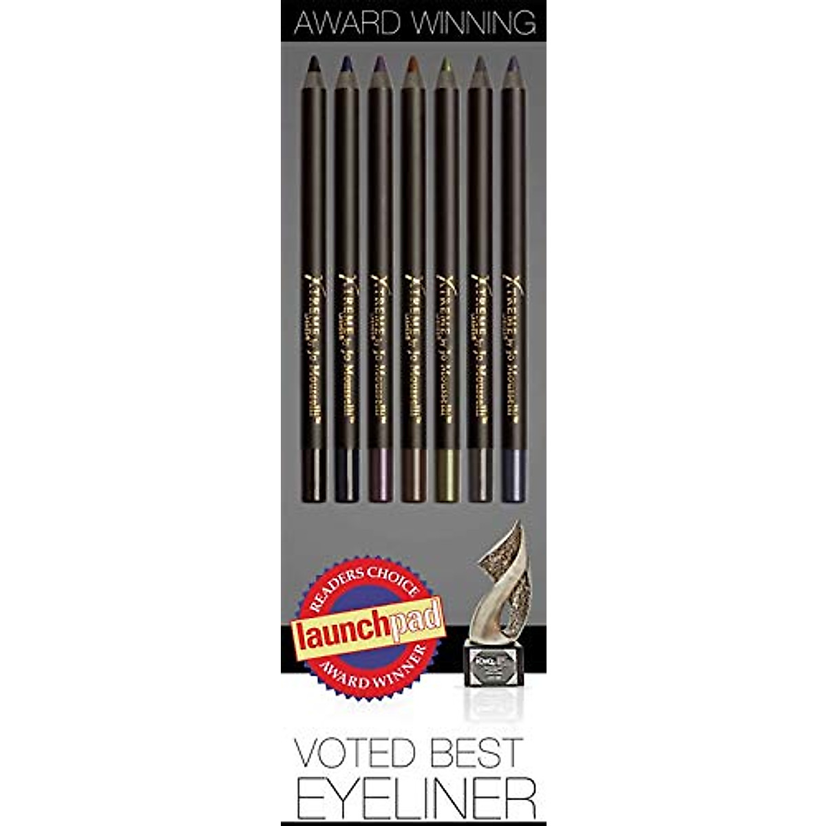 Xtreme Lashes GlideLiner Long Lasting Eye Pencil, Xtreme Black