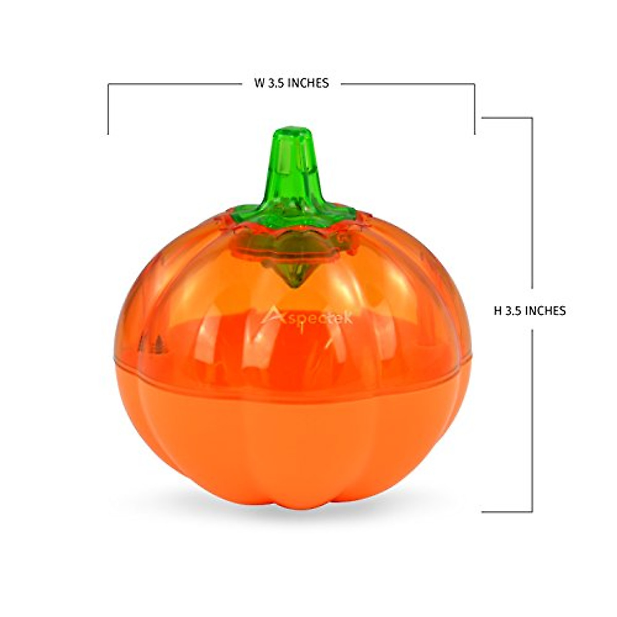 ASPECTEK Fruit Fly Trap Pumpkin Shape, Pack of 2, Orange