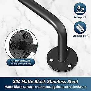 QYINXIU Hat Rack for Wall Baseball Cap，Hat Holder for Wall，Hat Organizer Storage Rack with 20 Removable Metal Clips for Closet Door Bedroom Entrance Laundry, Set of 2, Black