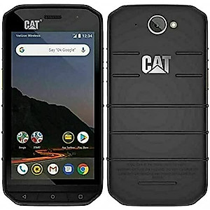 CAT PHONES S48c 32GB Rugged Waterproof (Sprint Unlocked) Smartphone - Black (Renewed)