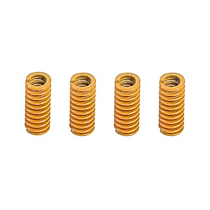 Comgrow Creality 4Pcs Metal Leveling Nuts and Springs Upgraded Set for Ender 3/3 Pro/3 V2/Ender 3 Neo/Ender 3 V2 Neo/Ender 3 S1/Ender 3 S1 Pro Ender 5 Plus/CR 10 Series 3D Printer Bed Staying Level