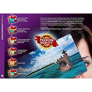 Schmidt | Thomas Kinkade: Disney Snow White - Dancing with The Prince - 1,000 Pieces | Adult Jigsaw Puzzle | Ages 12+