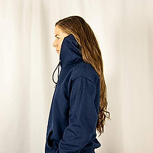 HoodieLoc Hood Insert Single Pack, Cold Gear, Outdoor Gear, Ear Covers, Head Warmer, Wind Blocker Black