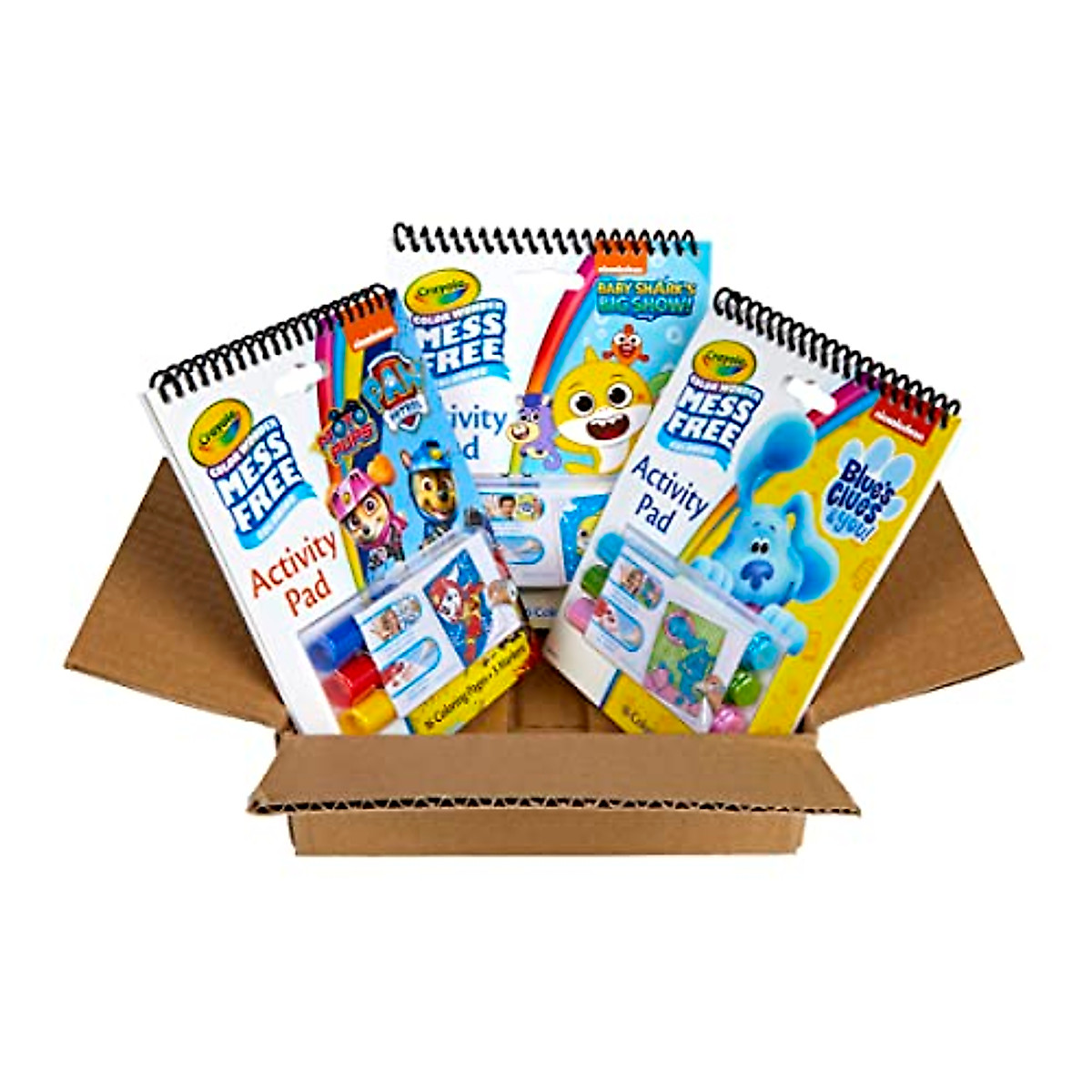 Crayola Nickelodeon Color Wonder Bundle (3 Pack), Mess Free Activity Pads & Markers, Gifts For Toddlers, Easter Basket Stuffers, Ages 3+