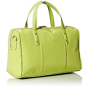 Vera Bradley Women's Preppy Poly Marlo Satchel Purse, Citrine, One Size