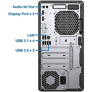 HP ProDesk 600 G3 MT Intel Core i7-7700 3.60GHz 16GB DDR4 512GB NVMe SSD Intel HD Graphics 630 Desktop PC Refurbished Window 10 Professional (Renewed)