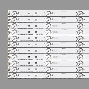 TROMED 11Pcs/Set LED Backlight Strip Compatible with_50_HD500DU_B01_010_11X6_3030C_6S1P 50H6C LTDN50K321 UWTSEU 50CU6000 RSAG7 LED50K320U