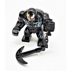 Prodigy Toys Venom Action Figure with Devastating Weapon (Featuring Eddie Brock's Transformation to Venom, with Interchangeable Heads)