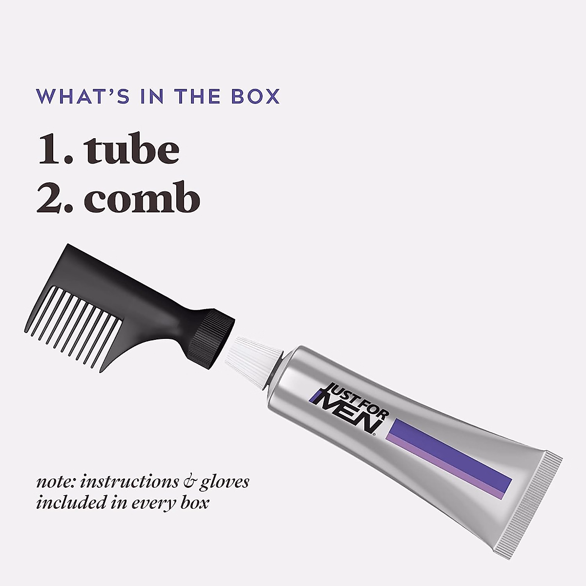 Just for Men Hair Color - Touch of Gray, Black-Gray. 3 Pack