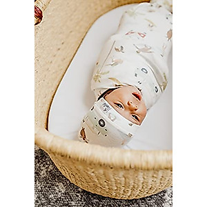 Copper Pearl Large Premium Knit Baby Swaddle Receiving Blanket Maui