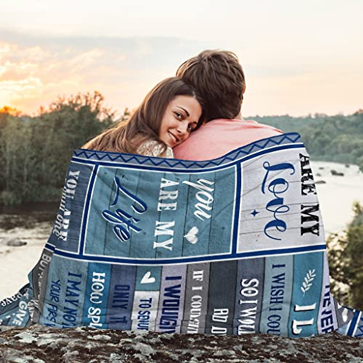 Sqovulw Gifts for Husband Gifts for Fathers Day Husband Gifts from Wife Husband Birthday Gift for Husband for Husband to My Husband Wedding for Him Throw Blanket 60x50 Inch