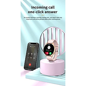 Smart Watch for Men&Women(Answer/Make Call) AI Voice IP68 Waterproof Smart Watch for Android iOS Phone Fitness Watch with Heart Rate Blood Pressure Sleep Monitor Step Counter