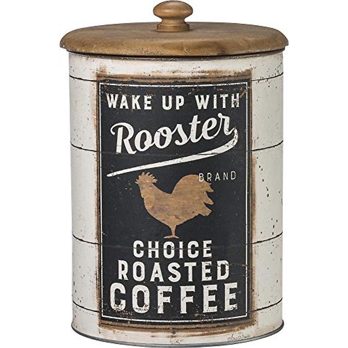 Primitives by Kathy Farmhouse Tin Canisters, Sugar, Coffee, Flour