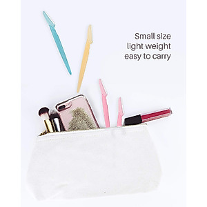 Dermaplane Razor, 60 Pcs Face Razors for Women and Men, Multipurpose Eyebrow Razor, Dermaplaning Tool for Face by MoHern