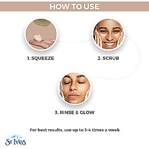 St. Ives Gentle Smoothing Face Scrub and Mask Oatmeal, ONE , 6 oz