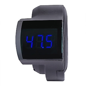 EGGPOD Bike Fender 12-99V Universal Electric Bicycle Voltage Display Handlebar Voltmeter Display for Electric Bike Scooter e-Bike Accessories Mud Guards