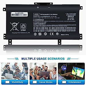 LK03XL Battery for HP Envy X360 Convertible 15m-cn0xxx 15-cr0xxx 15m-cn0012dx 15m-bp0xx 15-bq2xx 15M-cn0011dx 15m-bp112dx 15m-bp1xx 17-ae1xx 15m-bq021dx 17m-ae111dx L09281-855 L08855-856 916368-421