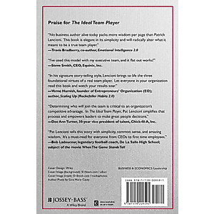 The Ideal Team Player: How to Recognize and Cultivate The Three Essential Virtues (J-B Lencioni Series)
