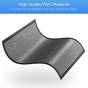 Dust Cover for Xbox Series X Console, 2 Pack Vent Filter PVC Dustpoof Mesh Case and Silicone Dust Plugs for USB/HDMI Port Compatible with Xbox Series X Game Console, Includes 8pcs Joystick Caps