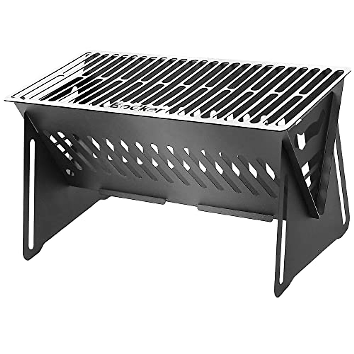 Small Charcoal Grills, Personal Mini Grill Portable BBQ Grill for Indoor Outdoor Cooking Barbecue Camping Picnic Patio Backyard by Bodkar