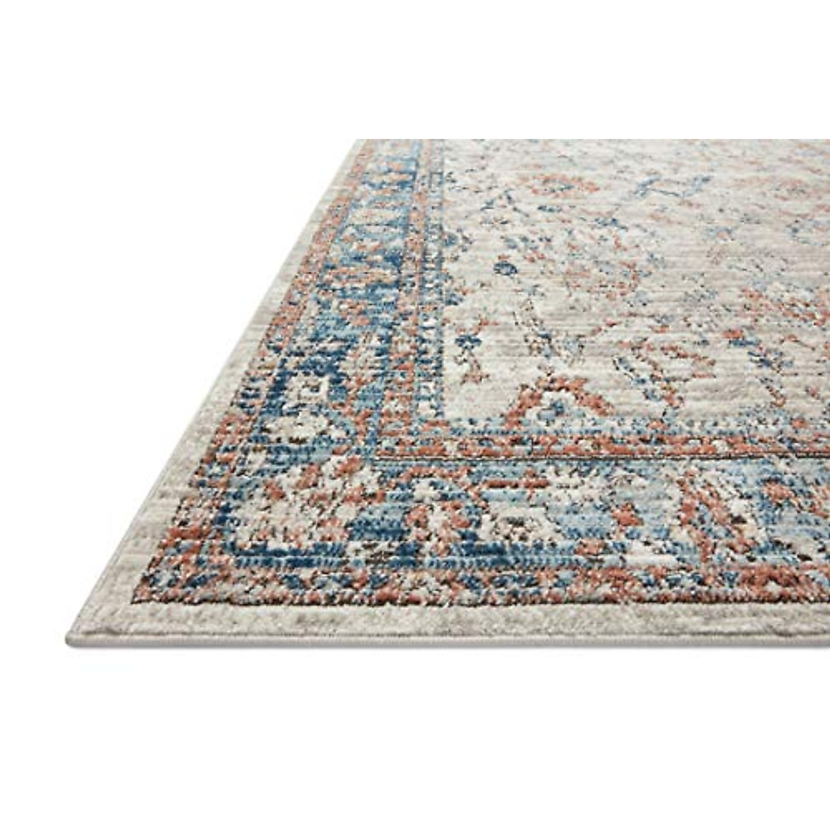 Loloi II Bianca Collection BIA-05 Dove/Multi, Contemporary 9'-9" x 13'-6" Area