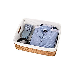 KOUBOO 1060054 Laguna Liner, Honey-Brown Rattan Shelf Basket