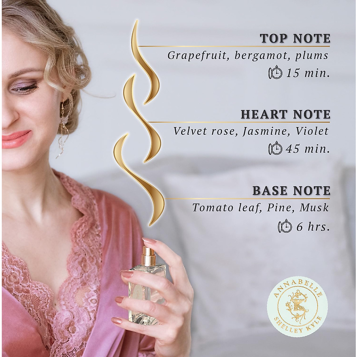 Shelley Kyle Unveiling Exquisite Fragrances with Travel Size Women Perfume. Discover Enchanting, and Tease Perfume for Women, plus Floral Scents Annabelle Perfume, 30 ml