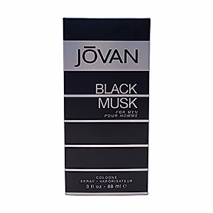 New Item JOVAN JOVAN BLACK MUSK COLOGNE SPRAY 3.0 OZ JOVAN BLACK MUSK/JOVAN COLOGNE SPRAY 3.0 OZ (M)