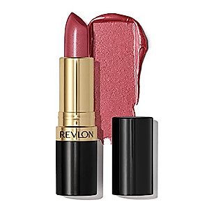Lipstick by Revlon, Super Lustrous Lipstick, High Impact Lipcolor with Moisturizing Creamy Formula, Infused with Vitamin E and Avocado Oil, 610 Gold Pearl Plum