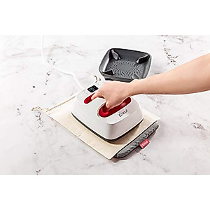 Cricut EasyPress Mat (8" x 10"), Protective Resistant Mat for Heat Press Machines, HTV and Iron On Projects, Heat Press Mat, Compatible with EasyPress 2 Machine, Gray