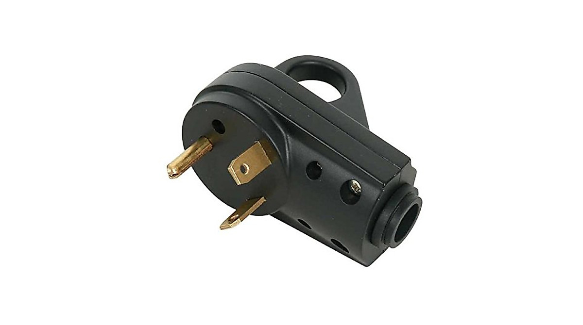 TruePower 30 Amp RV Male Plug Replacement - Durable & Easy