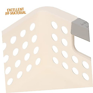 GREENADSCAPE Hardware Storage Box Desktop File Holder Basket for Office Desktop Storage Baskets Art Baskets for Makeup Display Basket Storage Baskets for Shelves Toy Baskets Pp White