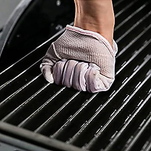 Hisencn 17" Infrared Grill Grates Replacement for Charbroil Performance Tru-Infrared 2 Burner Gas Grill 463633316 463672016 463672216 463672416, Stamped Porcelain Steel Replacement Emitter Plates