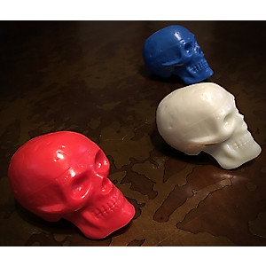Skull Shaped Single Rhythm Egg Shaker