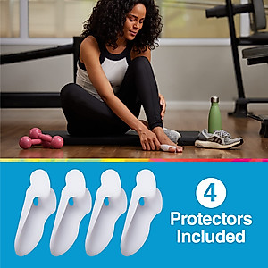 ZenToes Bunion Protector with Attached Toe Separator, Pack of 4