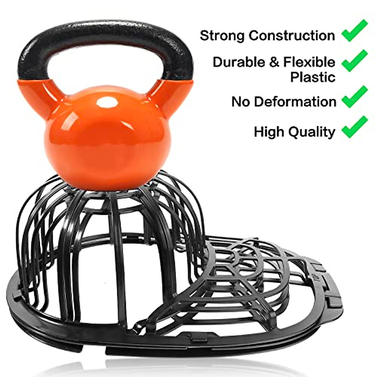 WUZJODER Hat Washer, Perfect Baseball Cap Protector Hat Holder Fit for Adult/Kid's Hat Rack Frame for Washer Machine Cleaner/Washing Cage (Black)