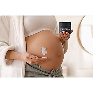 Glow Organics 100% Organic Belly Butter, Prevents Stretch Marks and Firms Skin