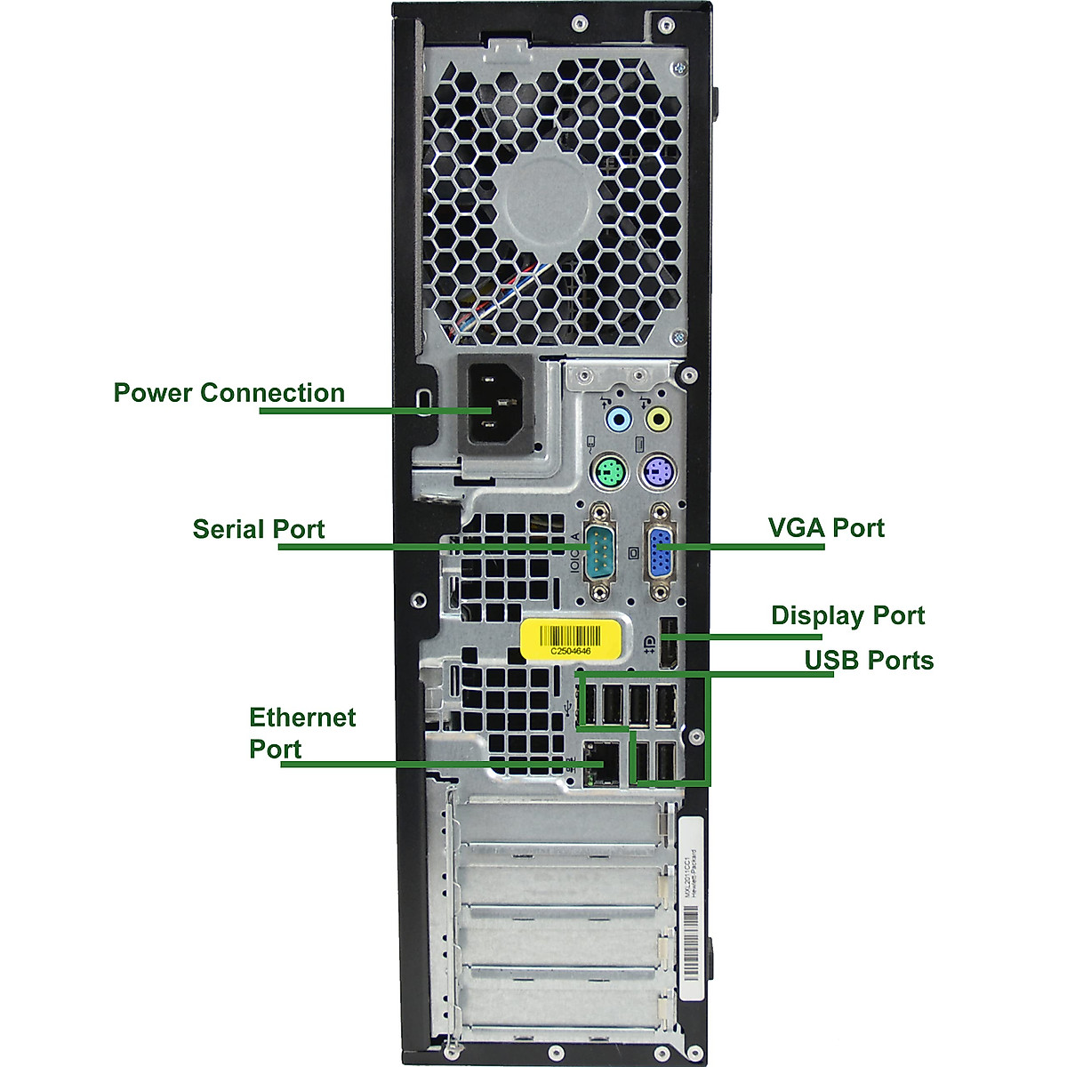 HP Elite SFF Desktop Computer PC, Intel Core i7 3.4GHZ Processor, 16GB Ram, 512GB M.2 SSD, WiFi & Bluetooth, Wireless Keyboard and Mouse, 24 Inch FHD LED Monitor, Windows 10 (Renewed)