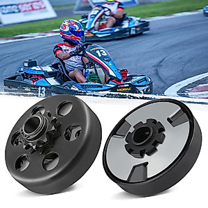 LotFancy Go Kart Clutch 3/4 Bore 10T for #40 41 420 Chain, Predator 212 Centrifugal Clutch, Up to 6.5 HP, Fit for Go Kart Minibike Baja Mini Bike MB165 MB200