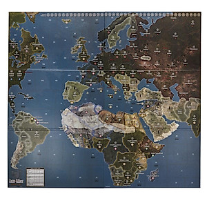 Avalon Hill Axis & Allies Europe 1940 Second Edition WWII Strategy Board Game, with Extra Large Gameboard, Ages 12 and Up, 2-6 Players