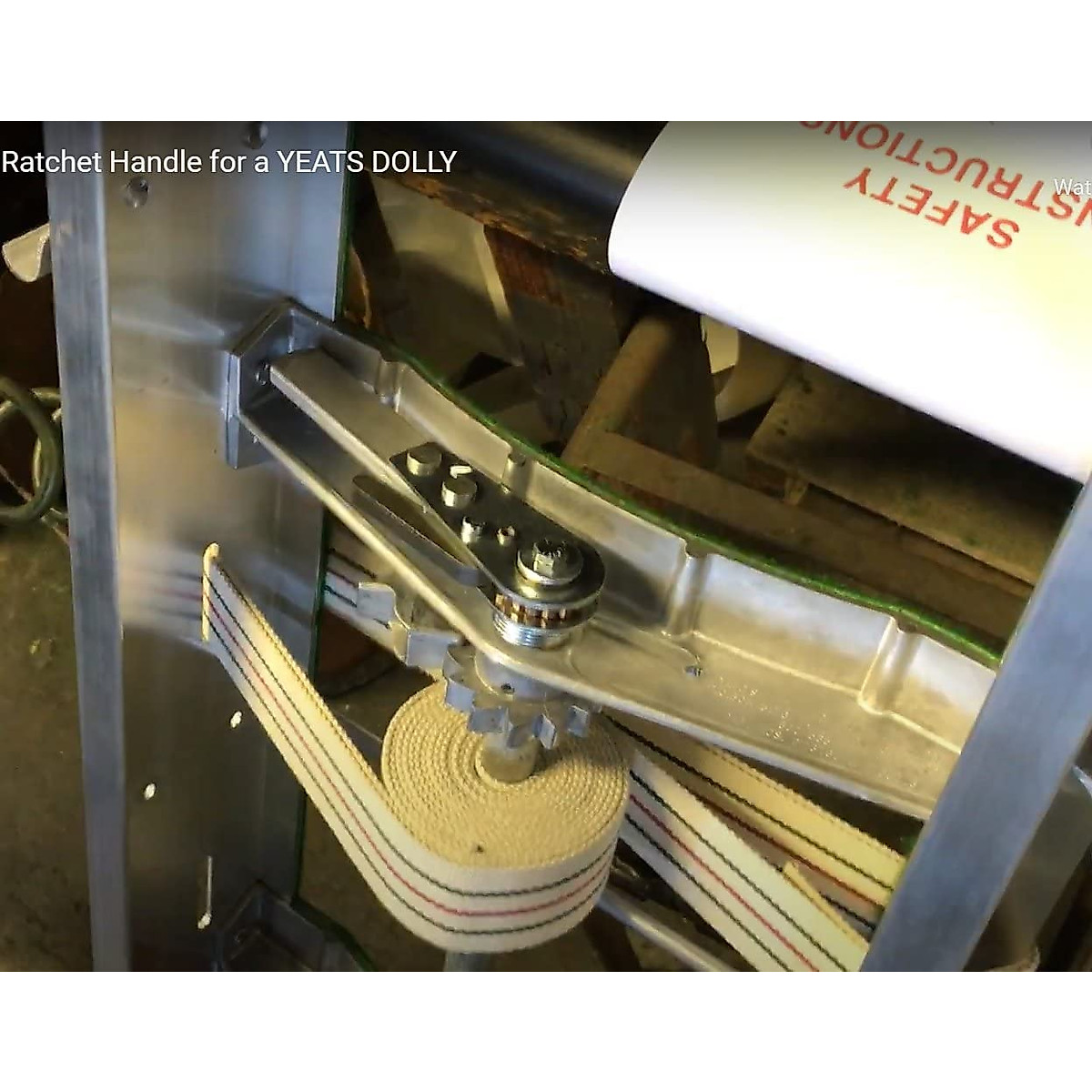 Yeats Appliance Dolly M5 47 Inch Aluminum Appliance Hand Truck / Felt Protection / 500 lb. Capacity / Made in The USA (M5-F)