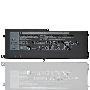 ANCBD DT9XG Laptop Battery for Dell Alienware Area-51m R1 R2 D1968W D1968B D1969PW D1733B D1746W D1735DB D1733PB D1766W D1748DW D1746B D1766B D1741DB Series 07PWKV 0KJYFY (11.4V 90Wh)