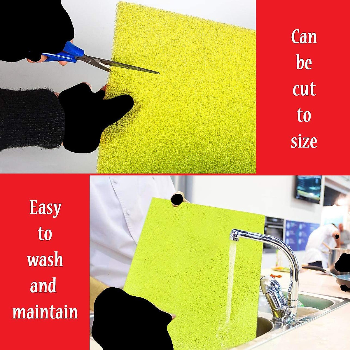 Dualplex® Fridge Liners - Refrigerator Liner Drawers or Shelves - 4 Pack Fridge Mats Washable - 12” x 15” - Fruit & Veggie Life Extender Liner - Fresh Produce Mat - Drawer Shelf Bins Liners (Yellow)