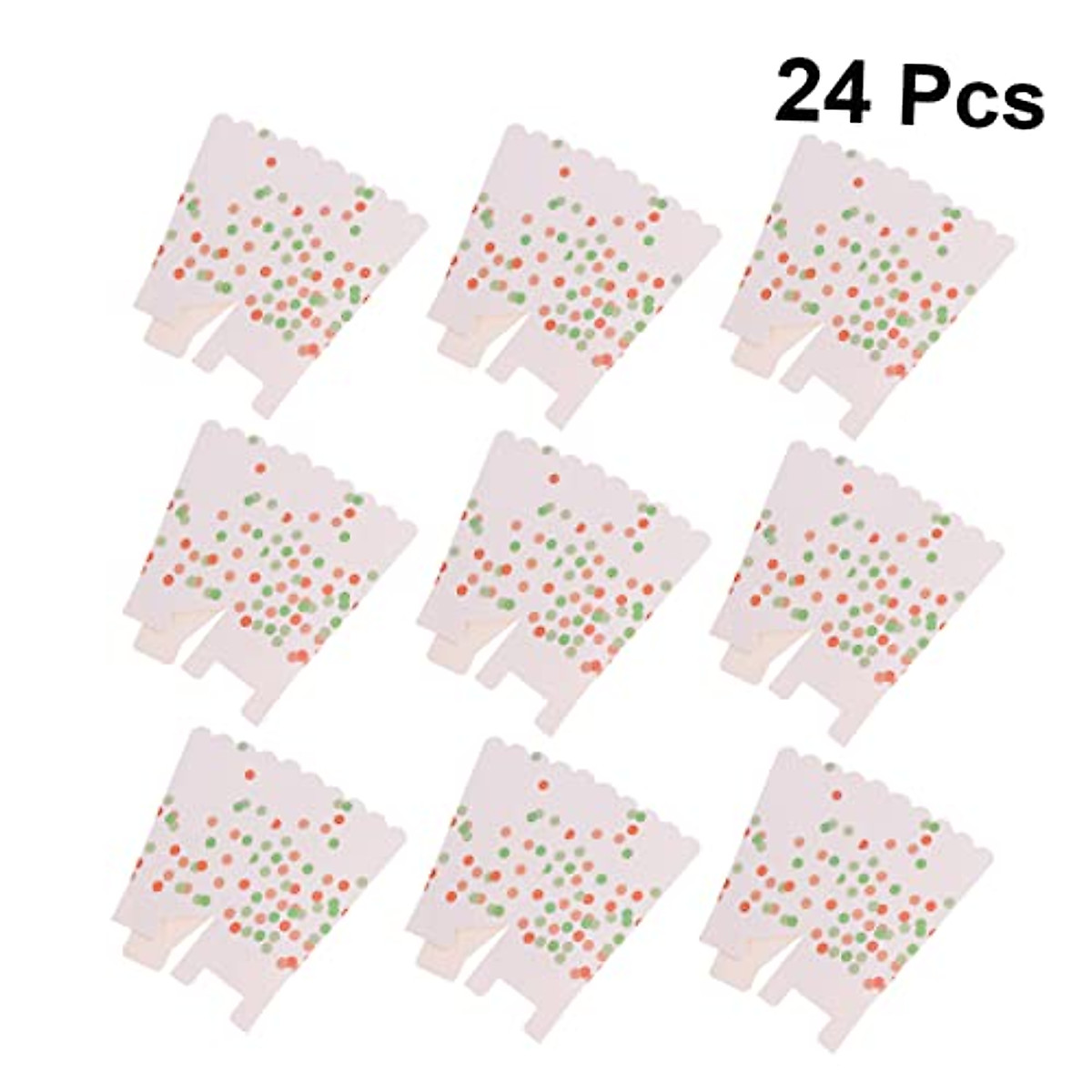 jojofuny 24pcs Popcorn Boxes Wedding Confetti Wedding Party Supplies Party Treat Boxes Candy Box Popcorn Treat Box Party Popcorn Boxes Set up Snack Box Chicken Popcorn Box Dessert