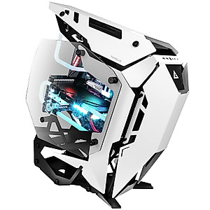 Antec Torque White/Black Aluminum ATX Mid Tower Computer Case/Winner of iF Design Award 2019, Torque Black/White